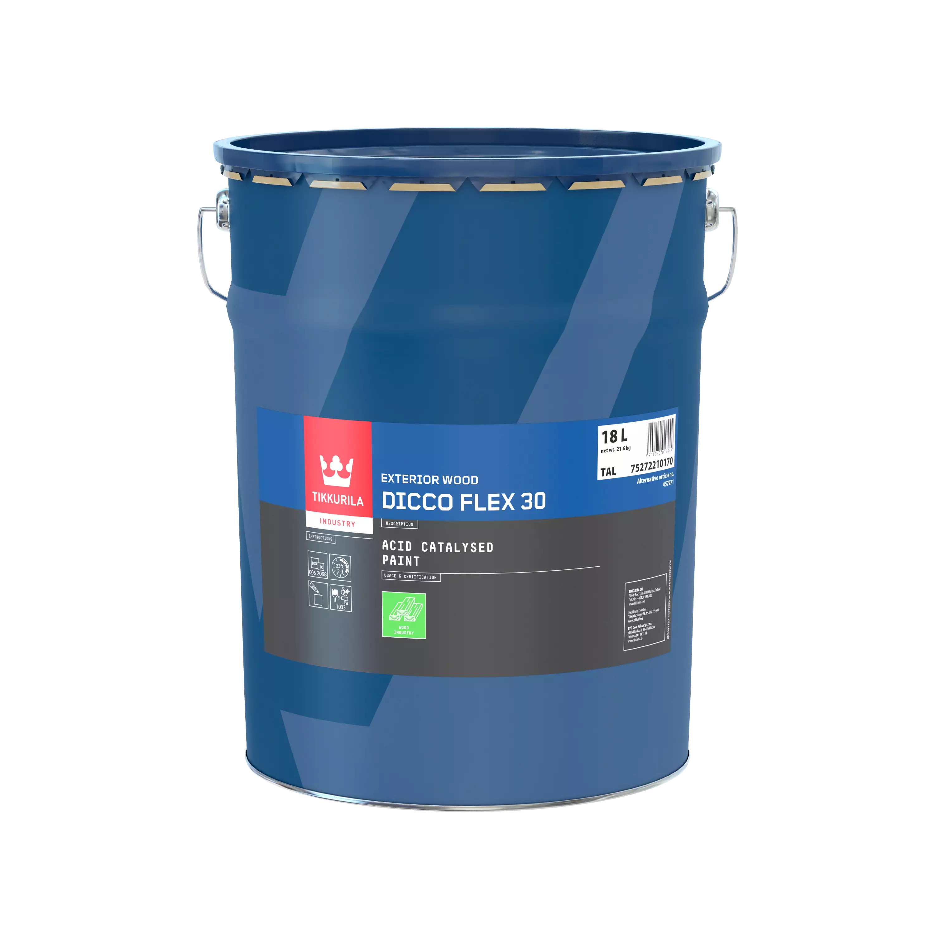 DICCO FLEX 30 20L NCS S 0502-Y - Väripiste.fi verkkokauppa verkkokauppa